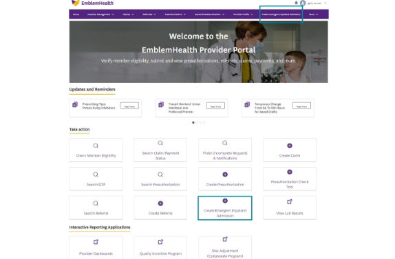 Create Preauthorization Requests | EmblemHealth